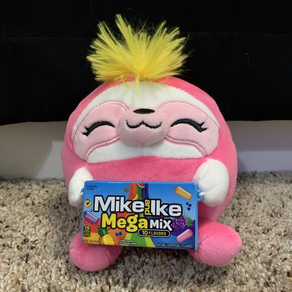 Mega | Toys | 223 Zuru Snackles Plush Pink Susie Sloth Mike And Ike ...